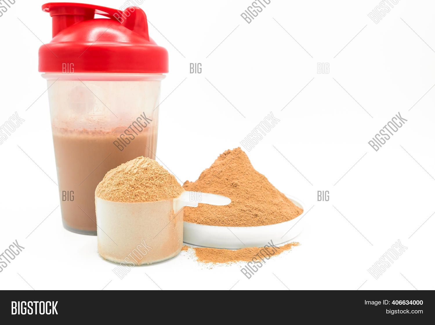 Whey Protein Powder On Image & Photo (Free Trial) | Bigstock