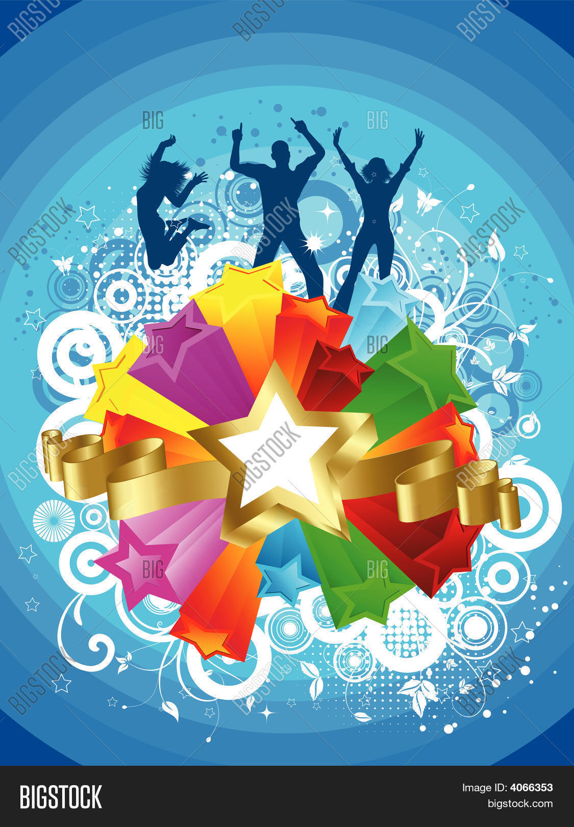 Retro Party Vector & Photo (Free Trial) | Bigstock