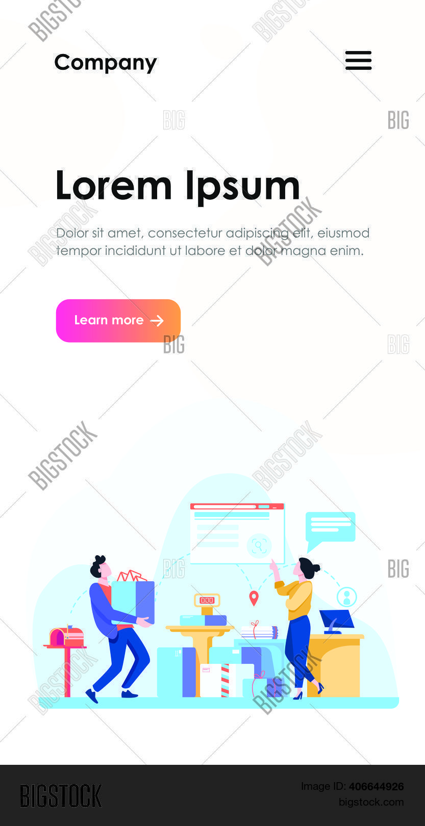 People Working Post Vector & Photo (Free Trial) | Bigstock