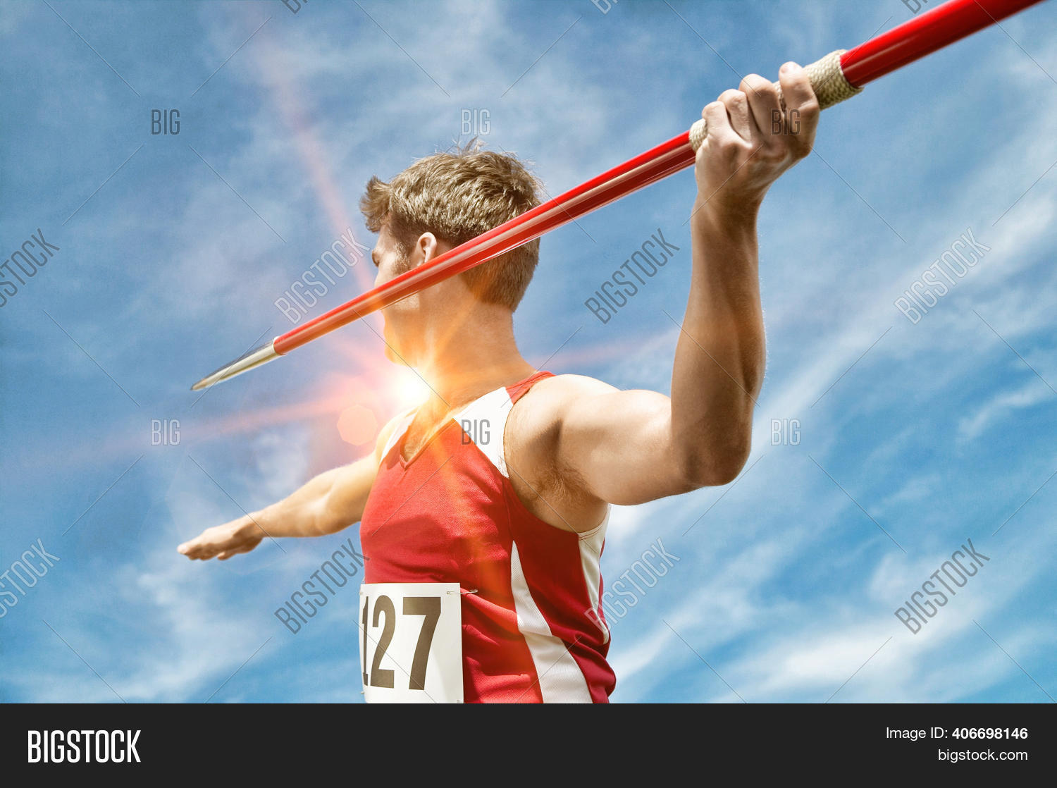 Portrait Male Javelin Image & Photo (Free Trial) | Bigstock