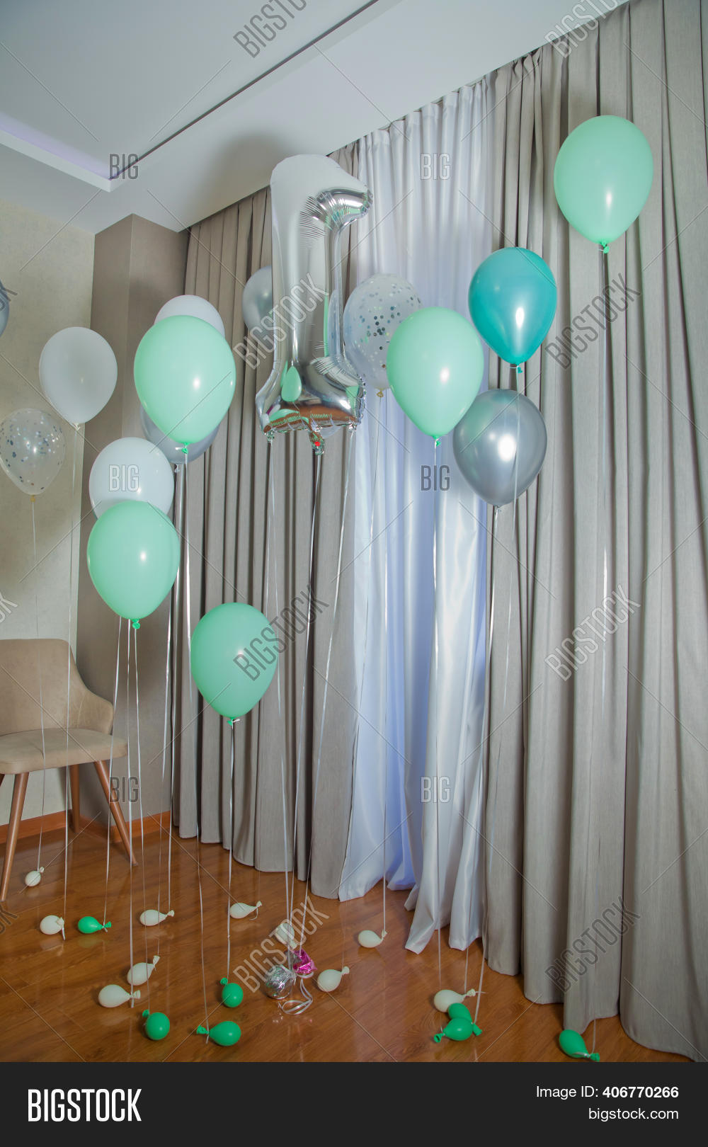 Grey Number 1 Made Image & Photo (Free Trial) | Bigstock