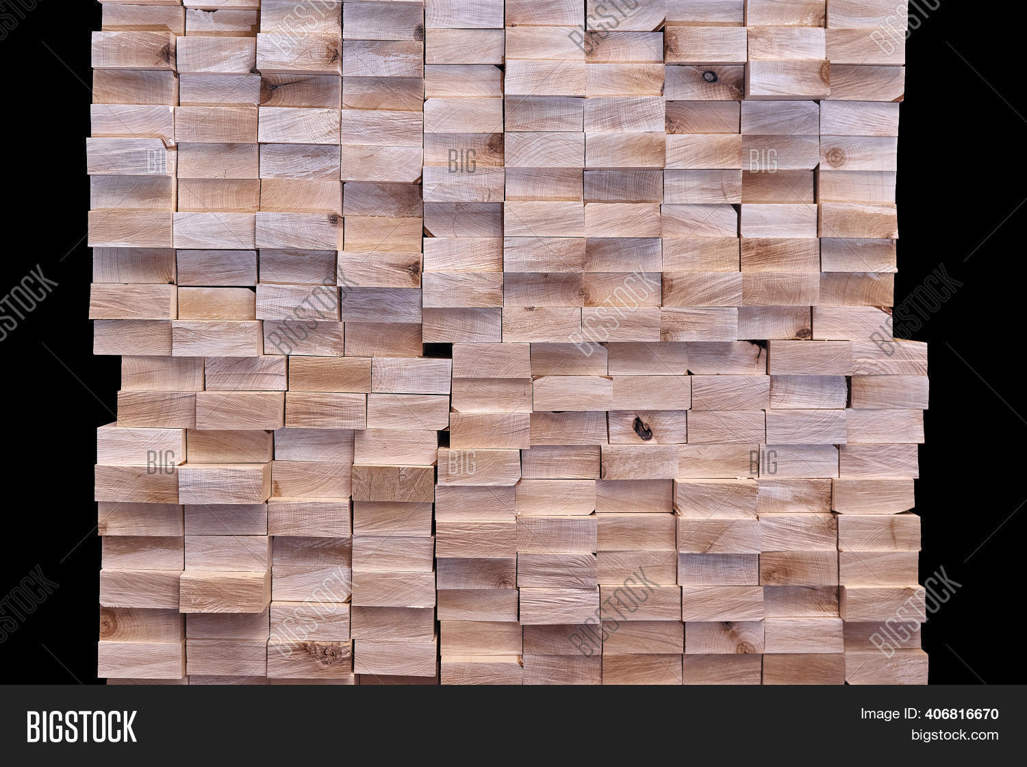 Stack Boards Natural Image & Photo (Free Trial) | Bigstock