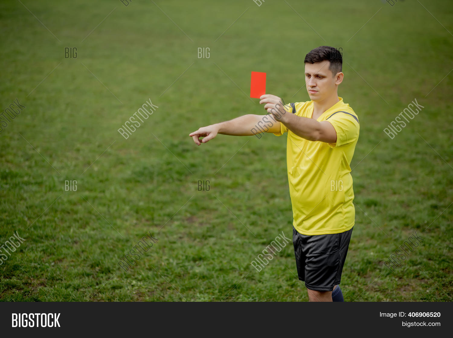 Angry Football Referee Image & Photo (Free Trial) | Bigstock
