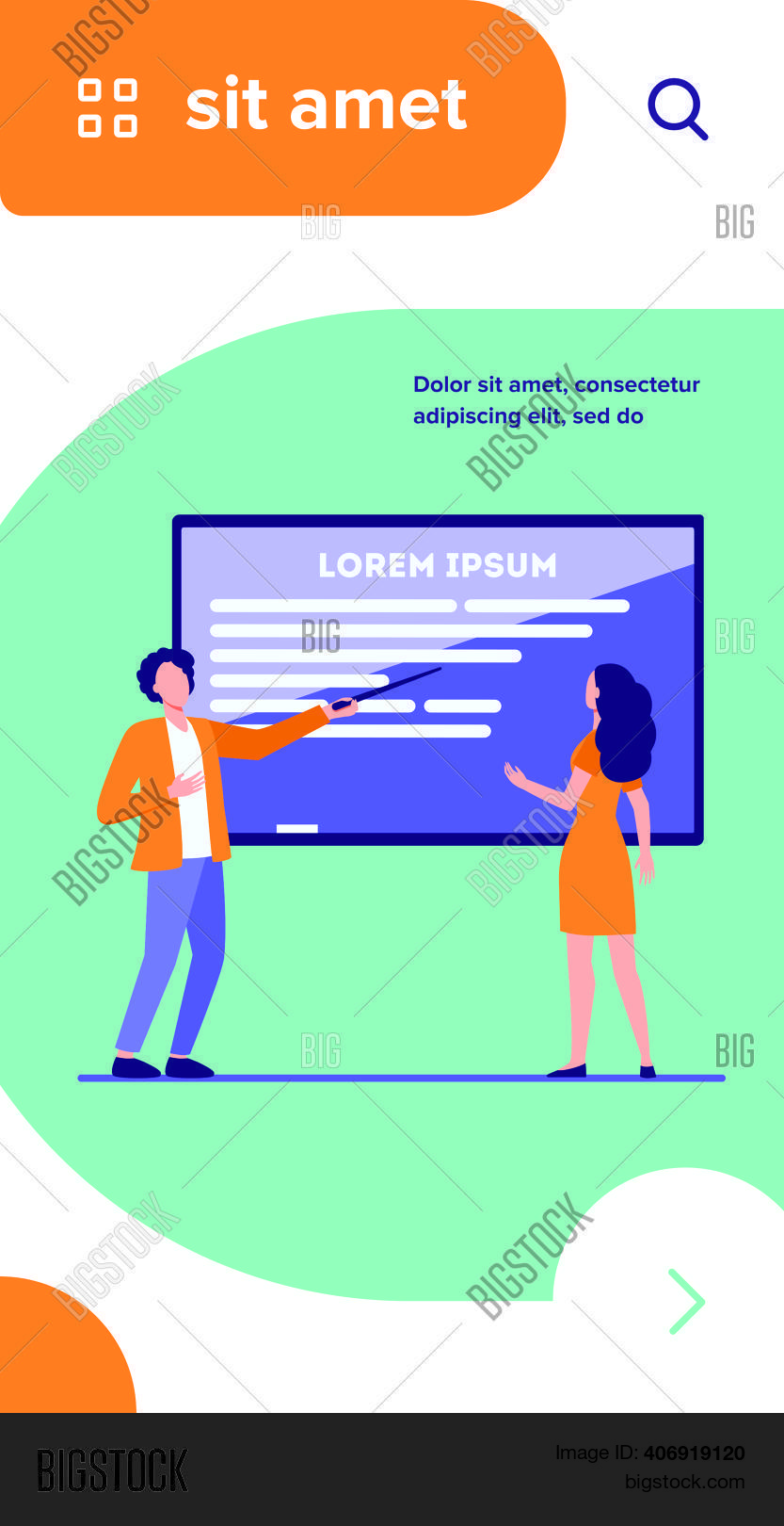 Teacher Explaining Vector & Photo (Free Trial) | Bigstock