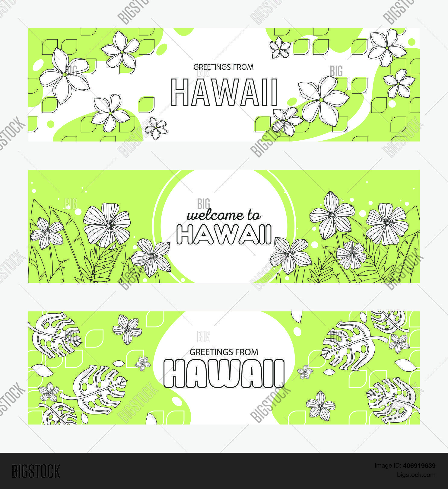 Trendy Hawaiian Vector & Photo (Free Trial) | Bigstock