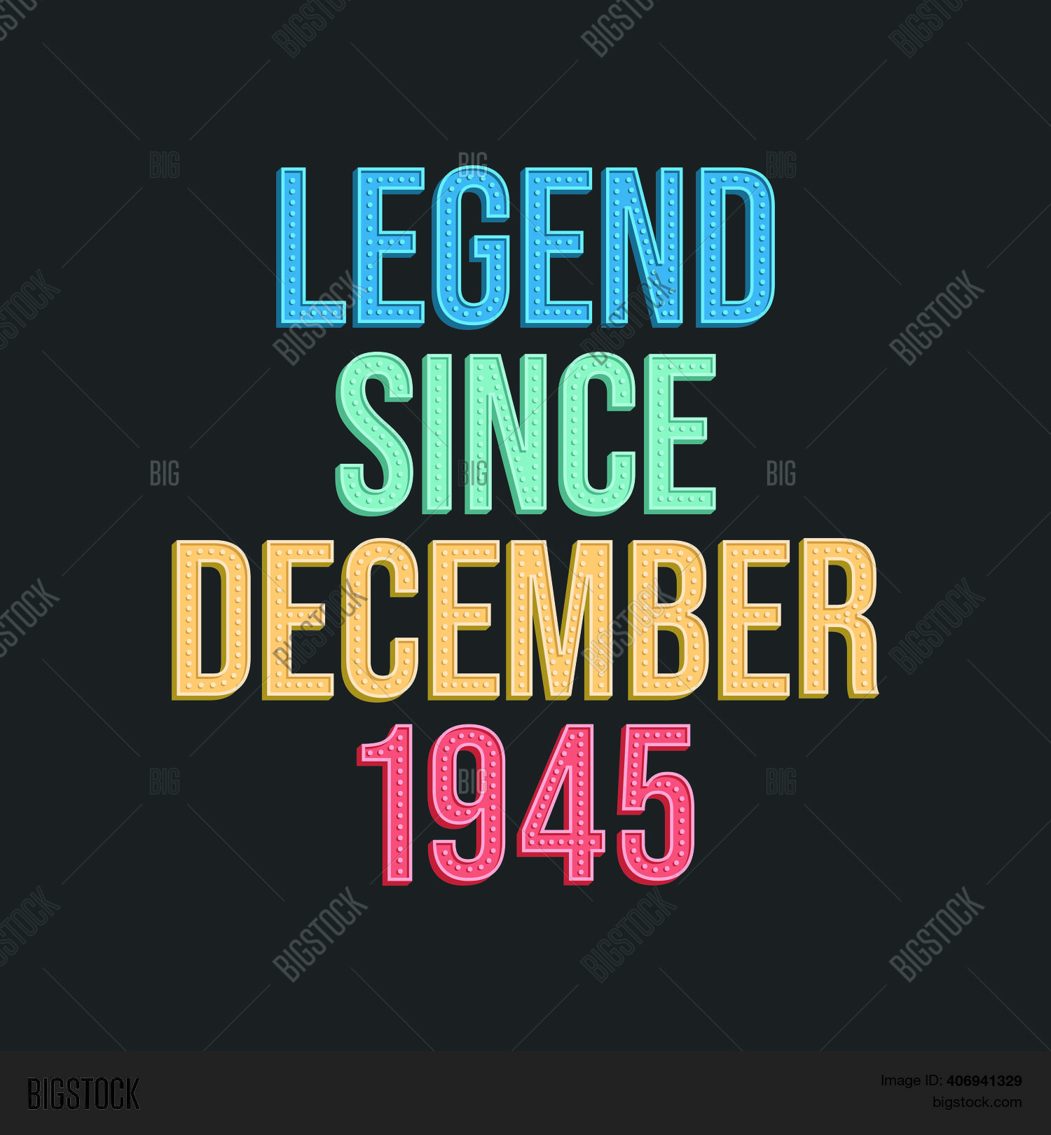 Legend Since December Vector & Photo (Free Trial) | Bigstock