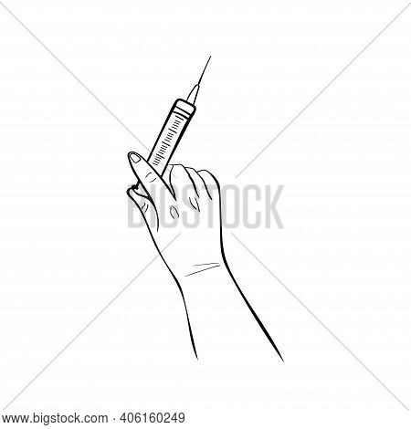 Hand Drawn Hand Vector & Photo (Free Trial) | Bigstock