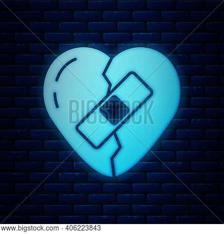 Neon Broken Hearts Backgrounds