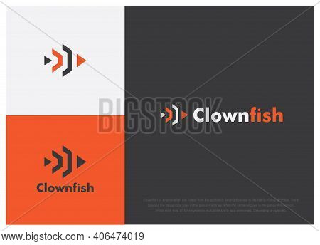 Clownfish Logo Icon Vector & Photo (Free Trial) | Bigstock
