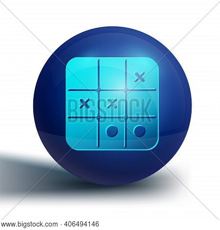 Blue Tic Tac Toe Game Vector & Photo (Free Trial) | Bigstock