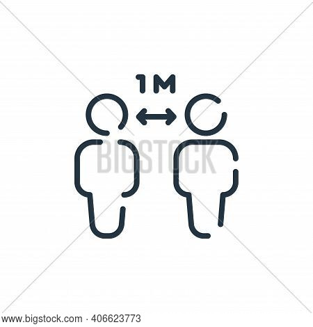 Distance Icon Vector & Photo (Free Trial) | Bigstock