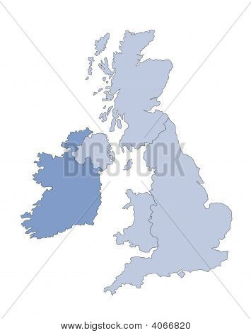 Map Great Britain Image & Photo (Free Trial) | Bigstock