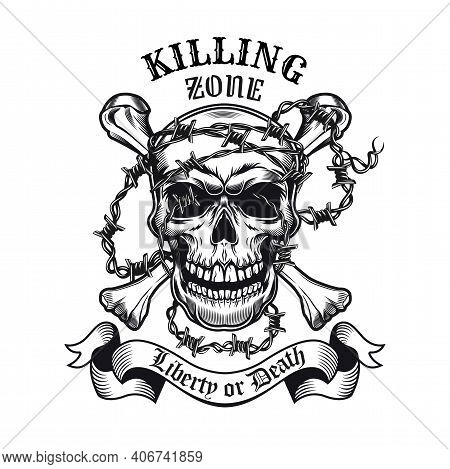 Killing Zone Symbol Vector & Photo (Free Trial) | Bigstock