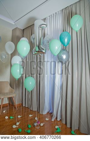 Grey Number 1 Made Image & Photo (Free Trial) | Bigstock