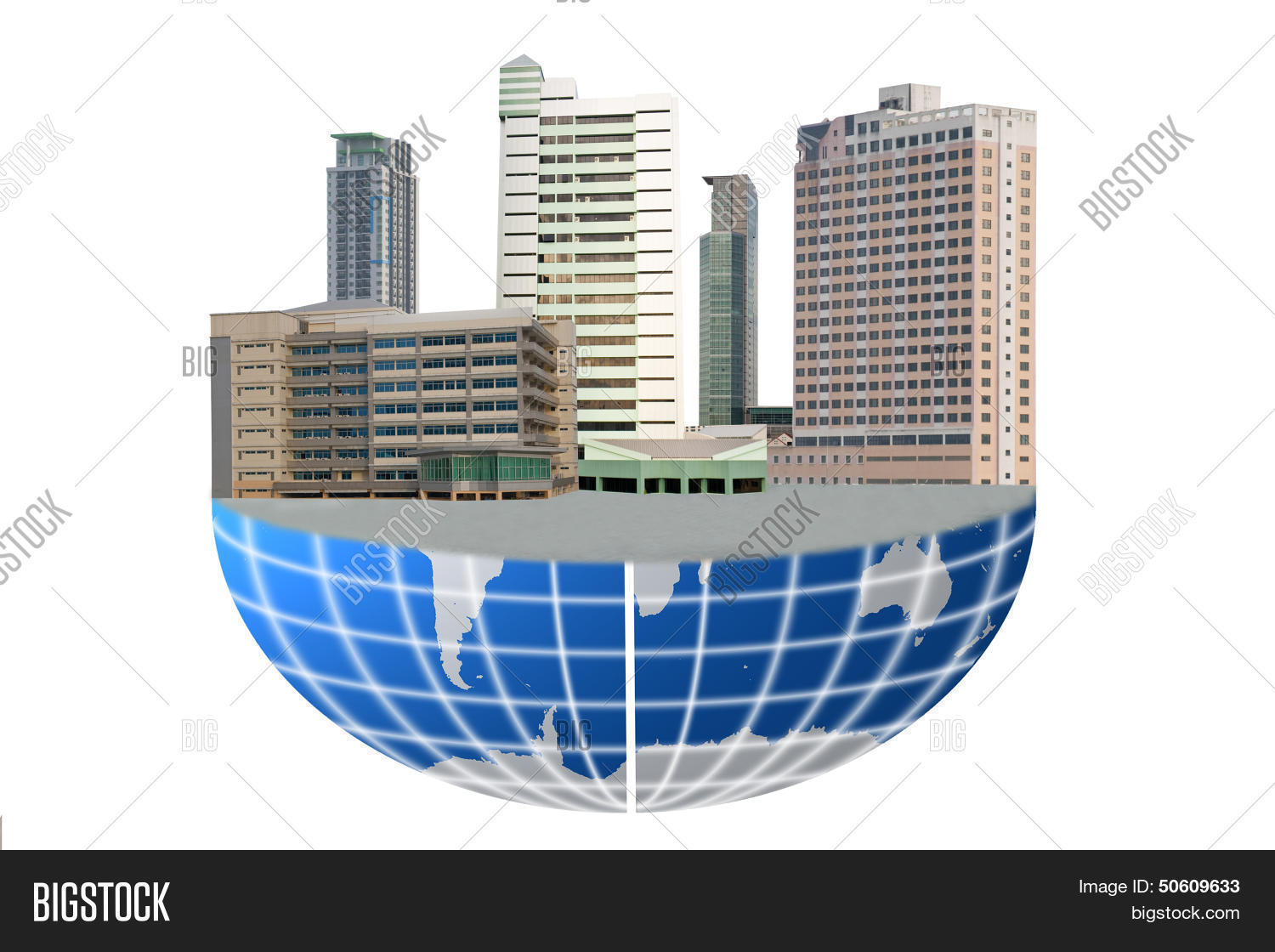 Building On World Image & Photo (Free Trial) | Bigstock