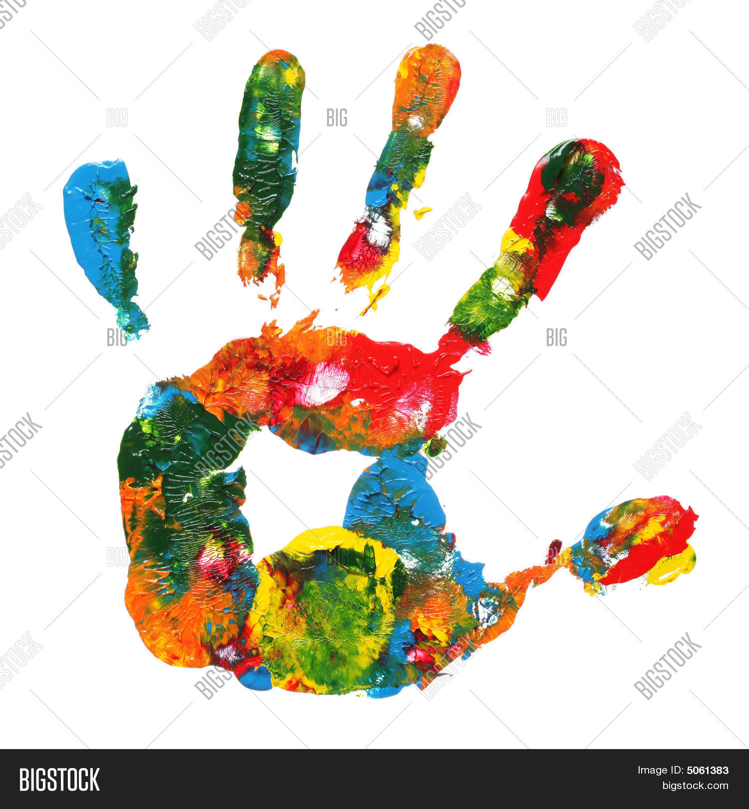 Multicolored Hand Image & Photo (Free Trial) | Bigstock