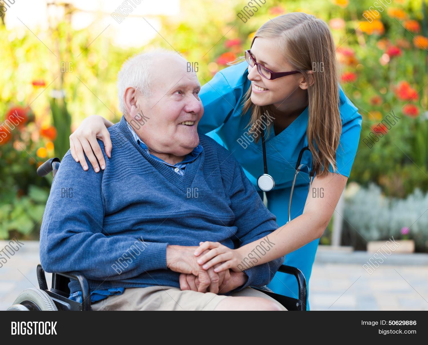 Helping Old Man Image & Photo (Free Trial) | Bigstock