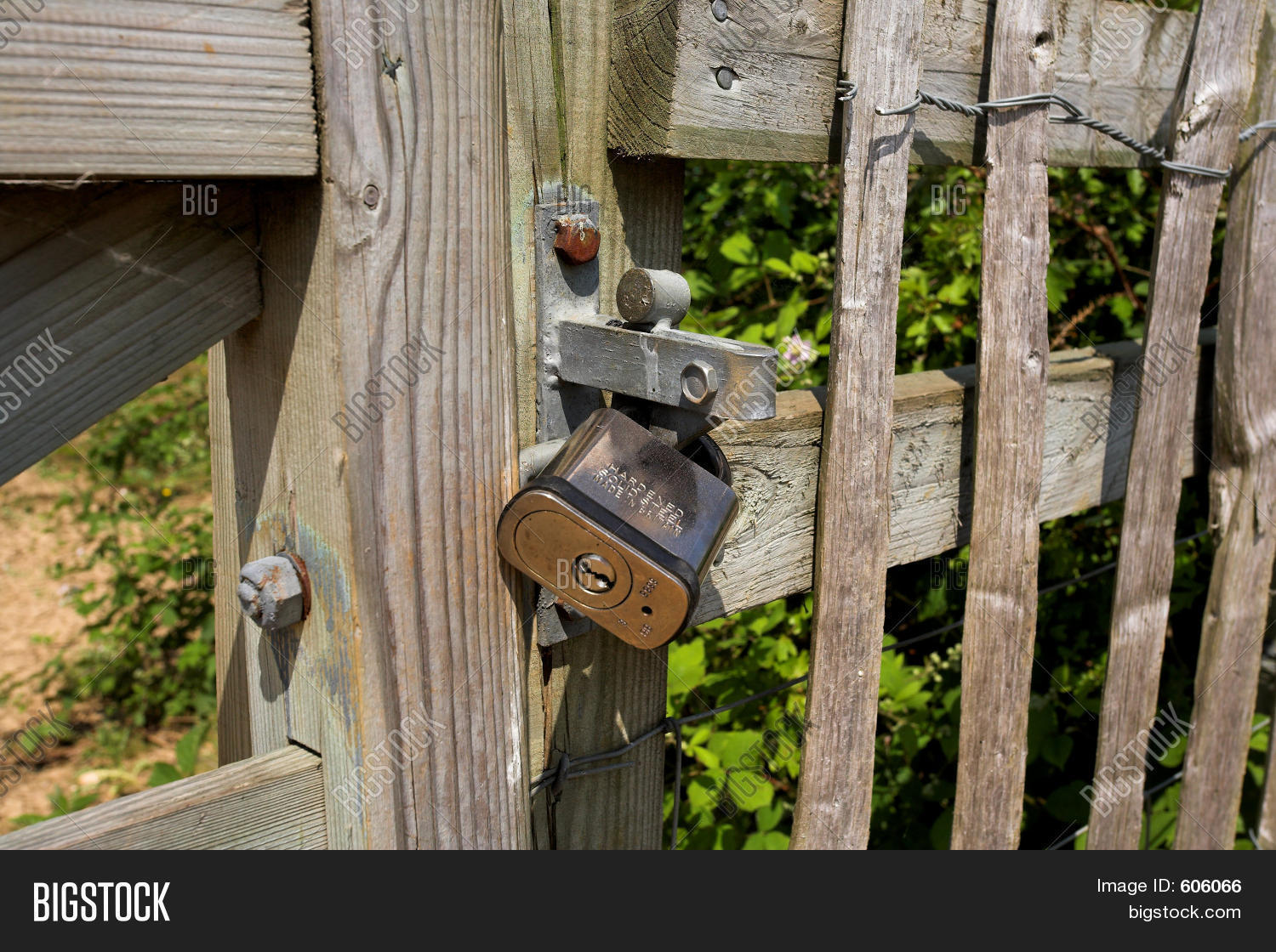 Locked Gate Image & Photo (Free Trial) | Bigstock