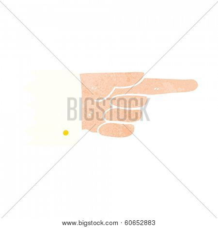 Cartoon Pointing Hand Image & Photo (Free Trial) | Bigstock
