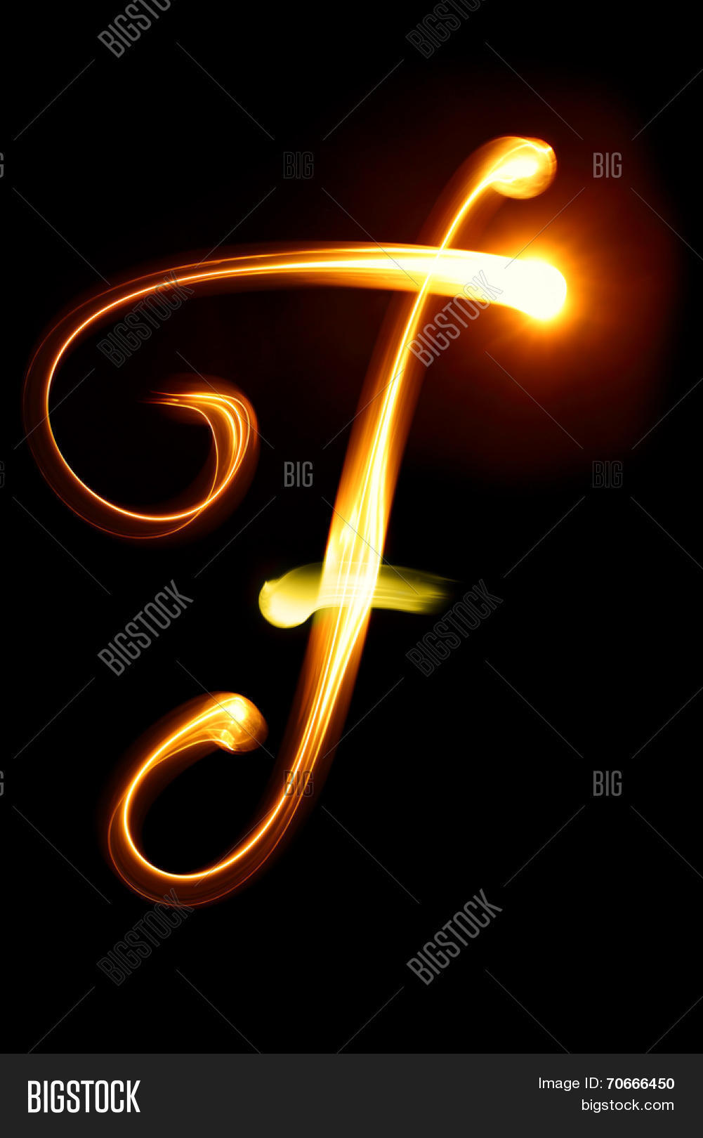 F - Created By Light Image & Photo (Free Trial) | Bigstock