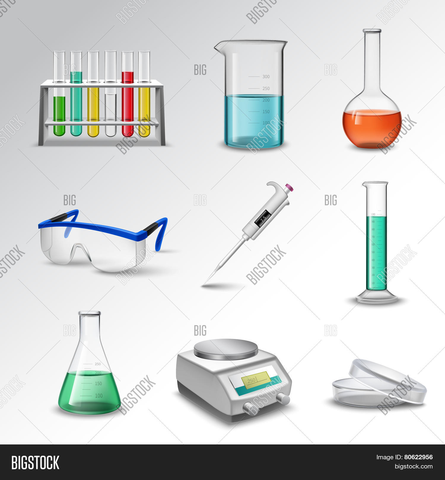 Laboratory Equipment Vector & Photo (Free Trial) | Bigstock