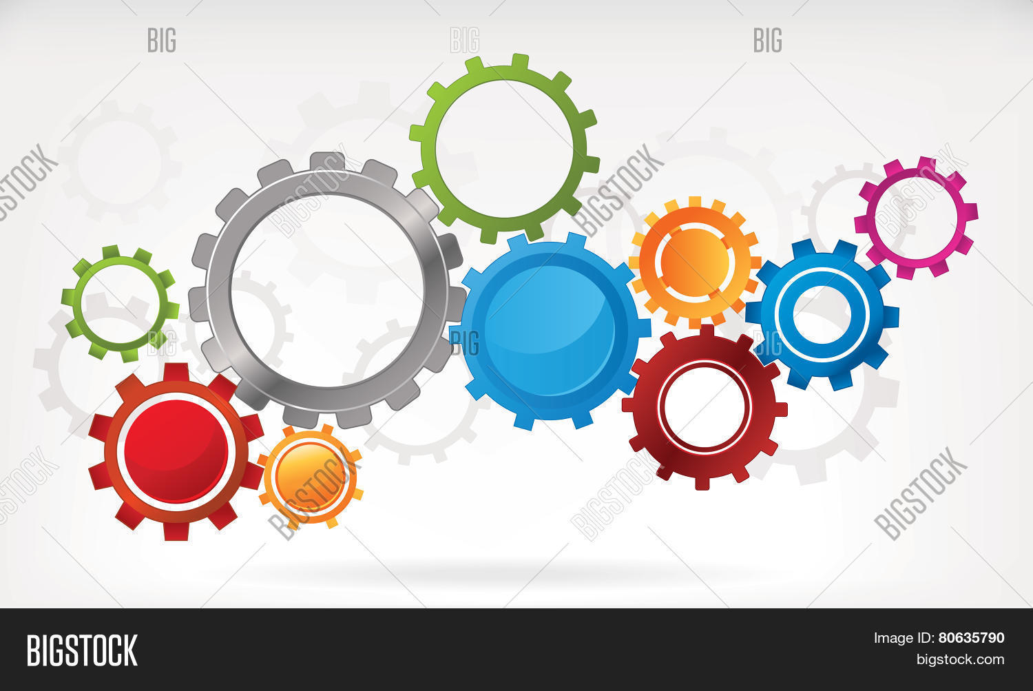 Gear Background Vector & Photo (Free Trial) | Bigstock