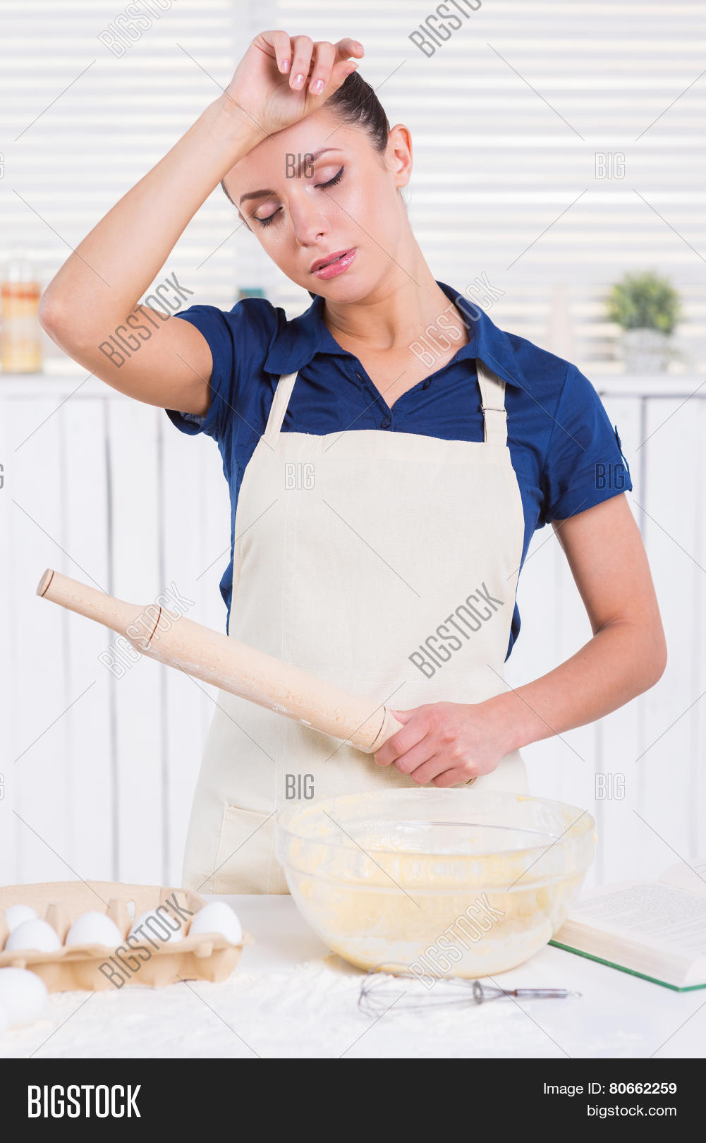Tired Cooking Image & Photo (Free Trial) | Bigstock