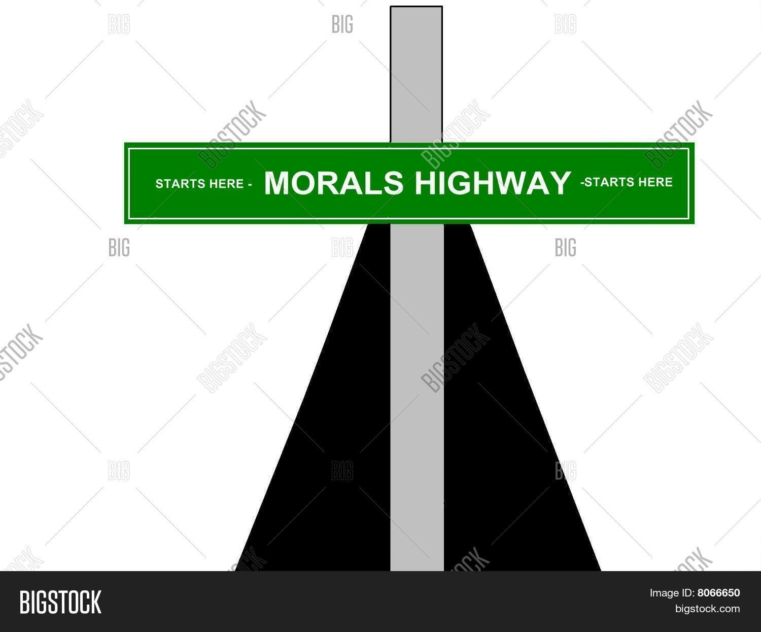 Morals Religious Sign Image & Photo (Free Trial) | Bigstock