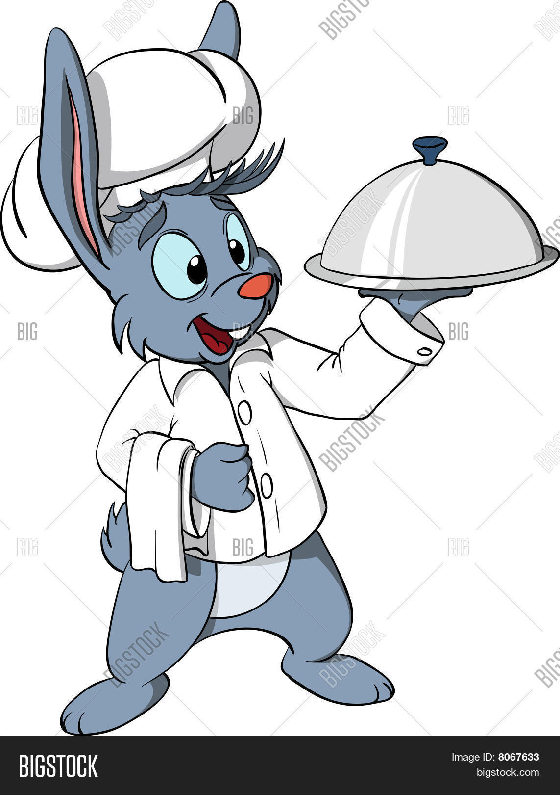 Cartoon Bunny Chef Vector & Photo (Free Trial) | Bigstock
