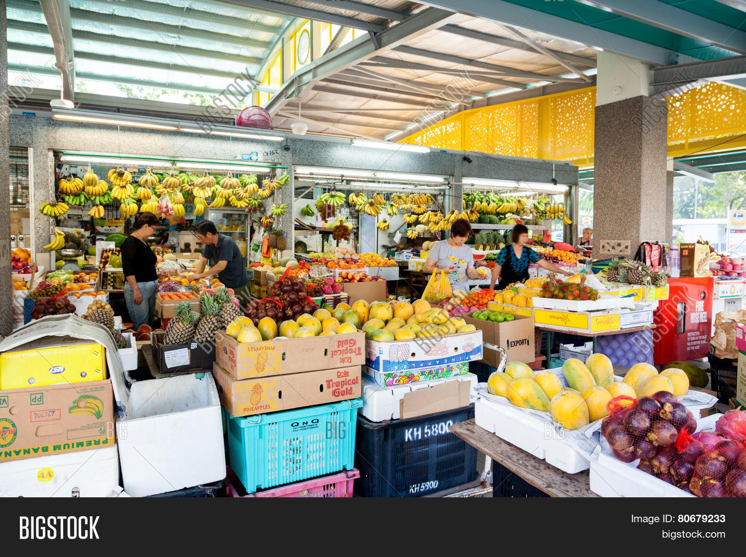 Wet Market Singapore Image & Photo (Free Trial) | Bigstock