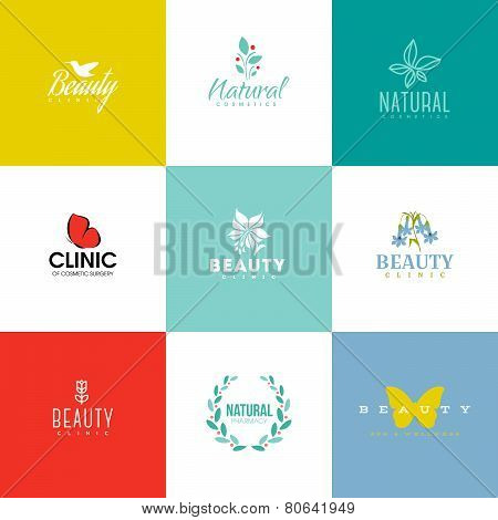 Set Modern Beauty Vector & Photo (Free Trial) | Bigstock