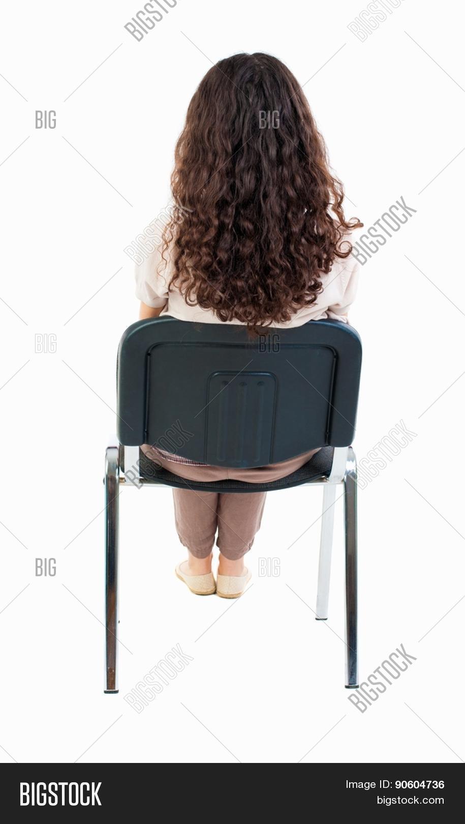 People Sitting Back View