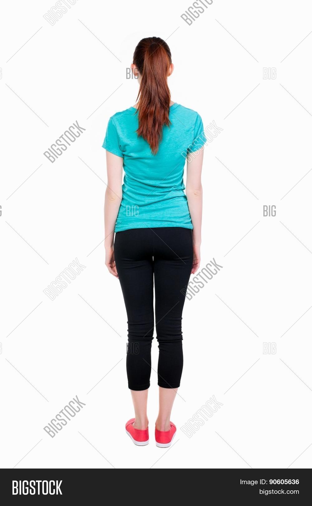 Back View Standing Image & Photo (Free Trial) | Bigstock