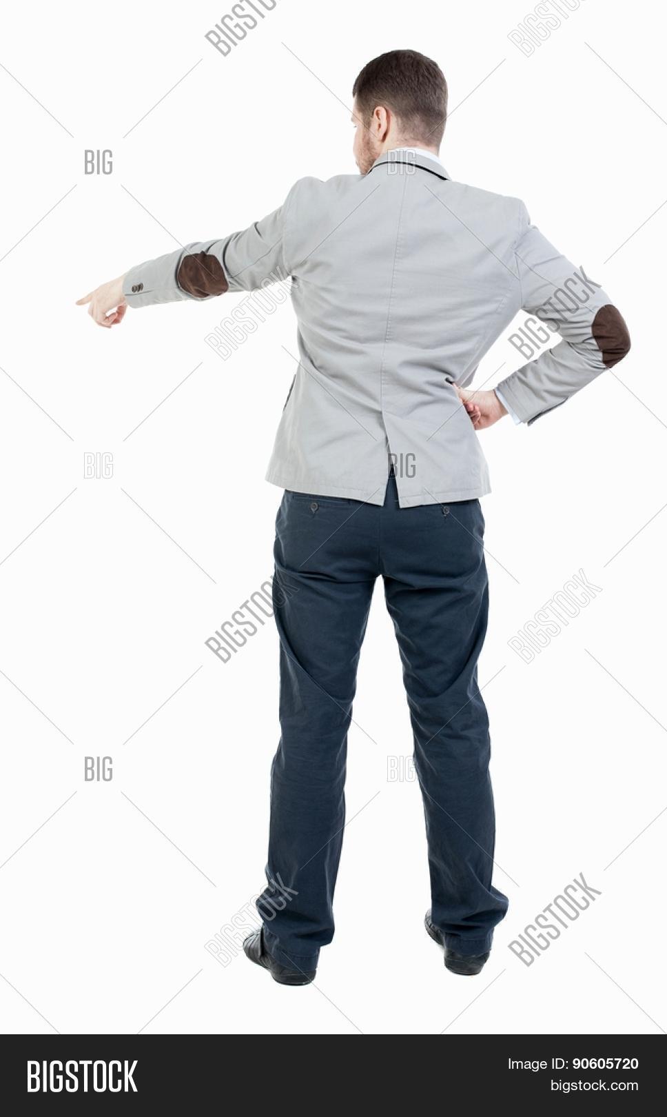 Back View Pointing Image & Photo (Free Trial) | Bigstock