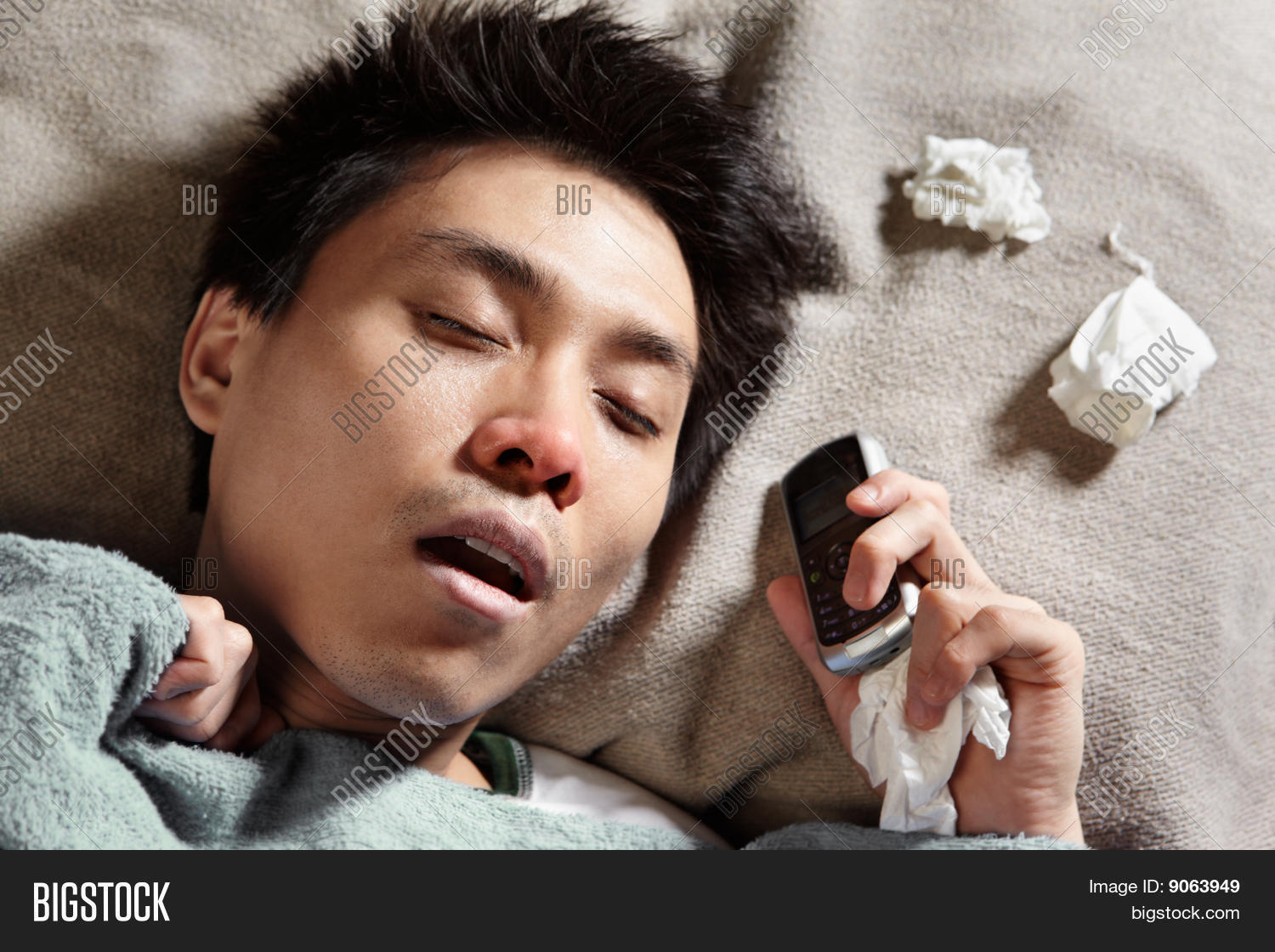 Sick Person Image & Photo (Free Trial) | Bigstock
