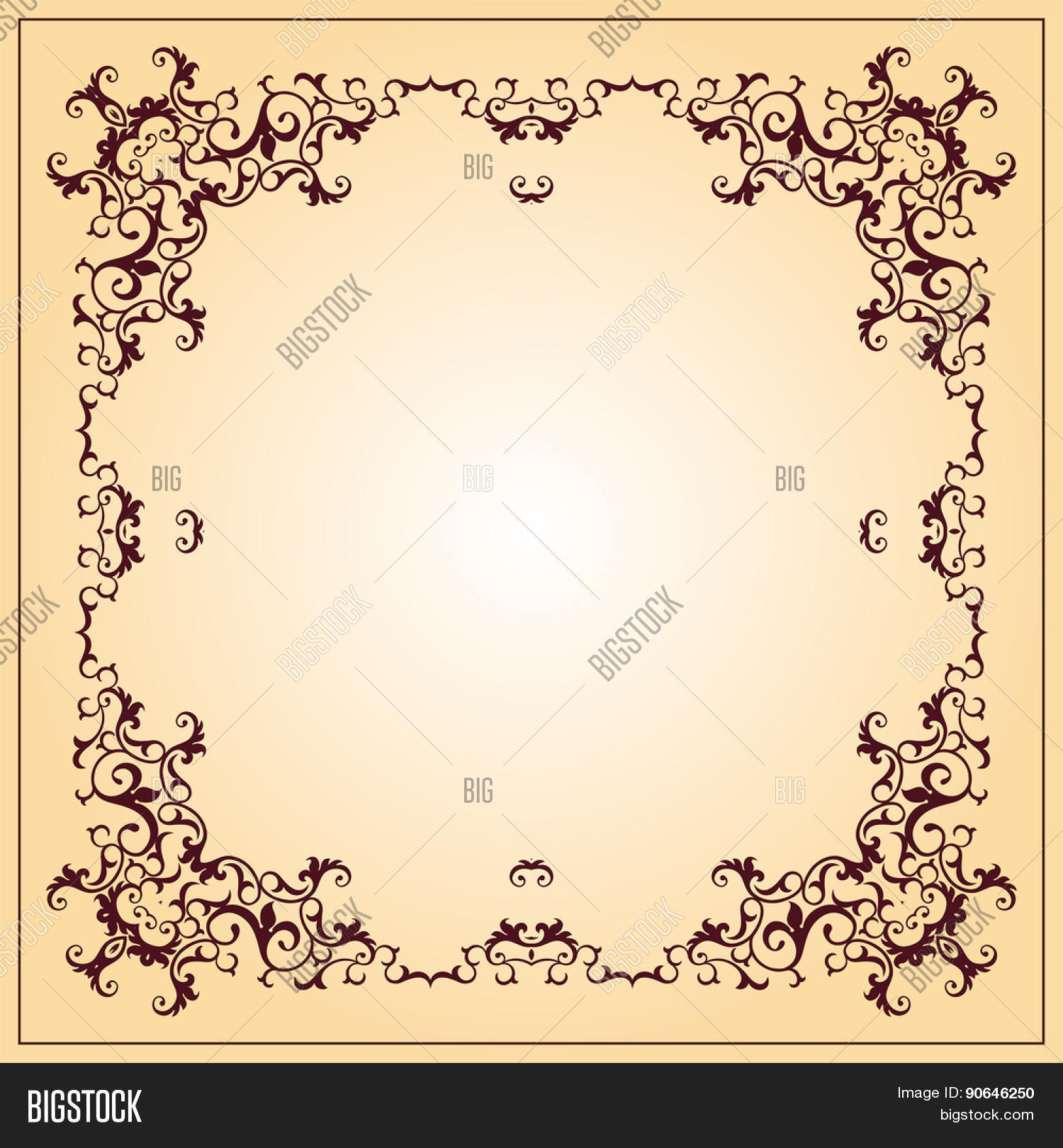 Frame Border Design Vector & Photo (Free Trial) | Bigstock