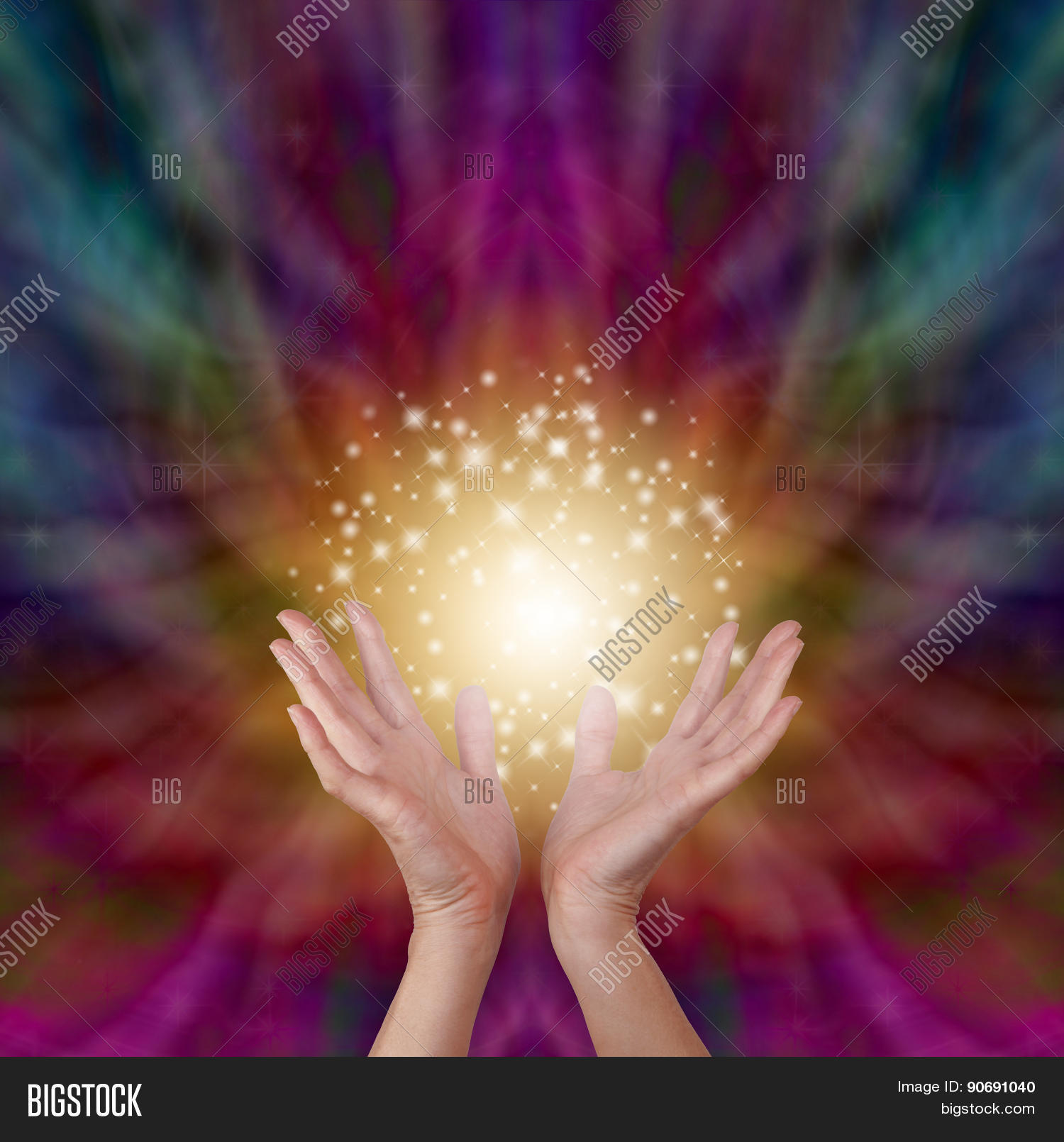 Magical Healing Energy Image & Photo (Free Trial) | Bigstock