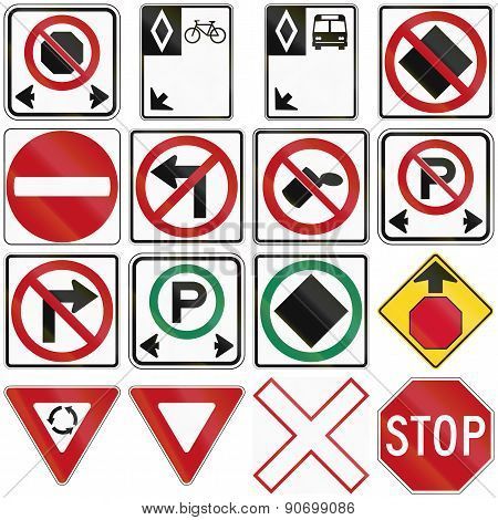 Common Traffic Signs Image & Photo (Free Trial) | Bigstock