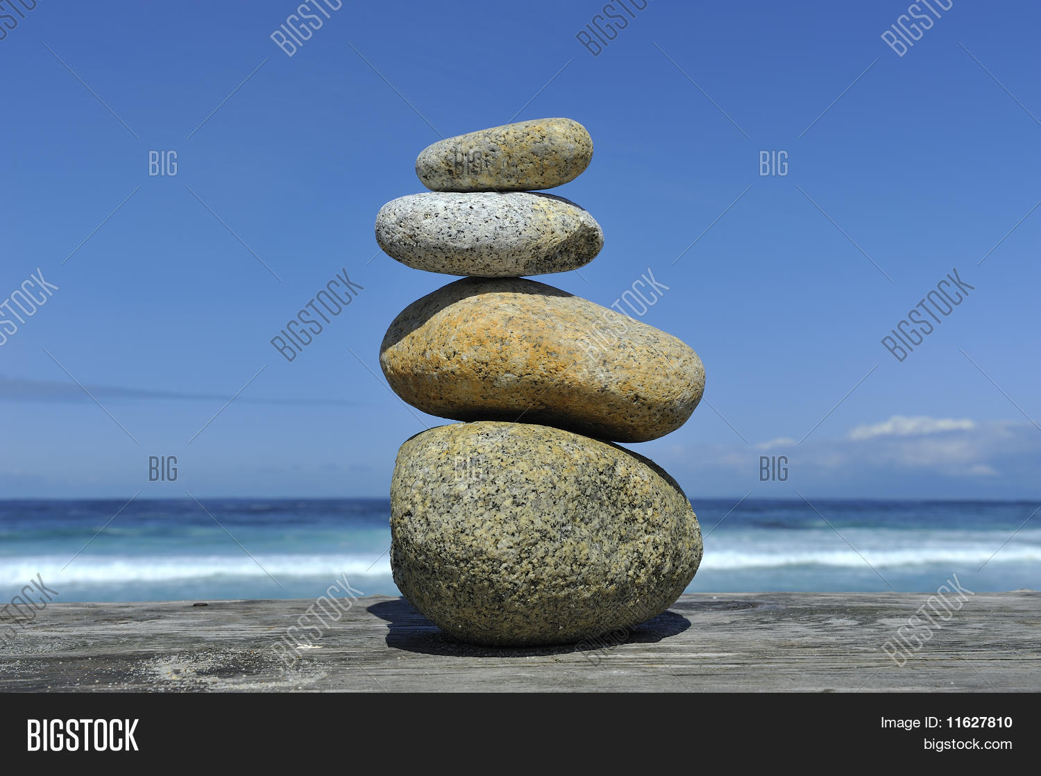 Zen Stones Stacked Image & Photo (Free Trial) | Bigstock