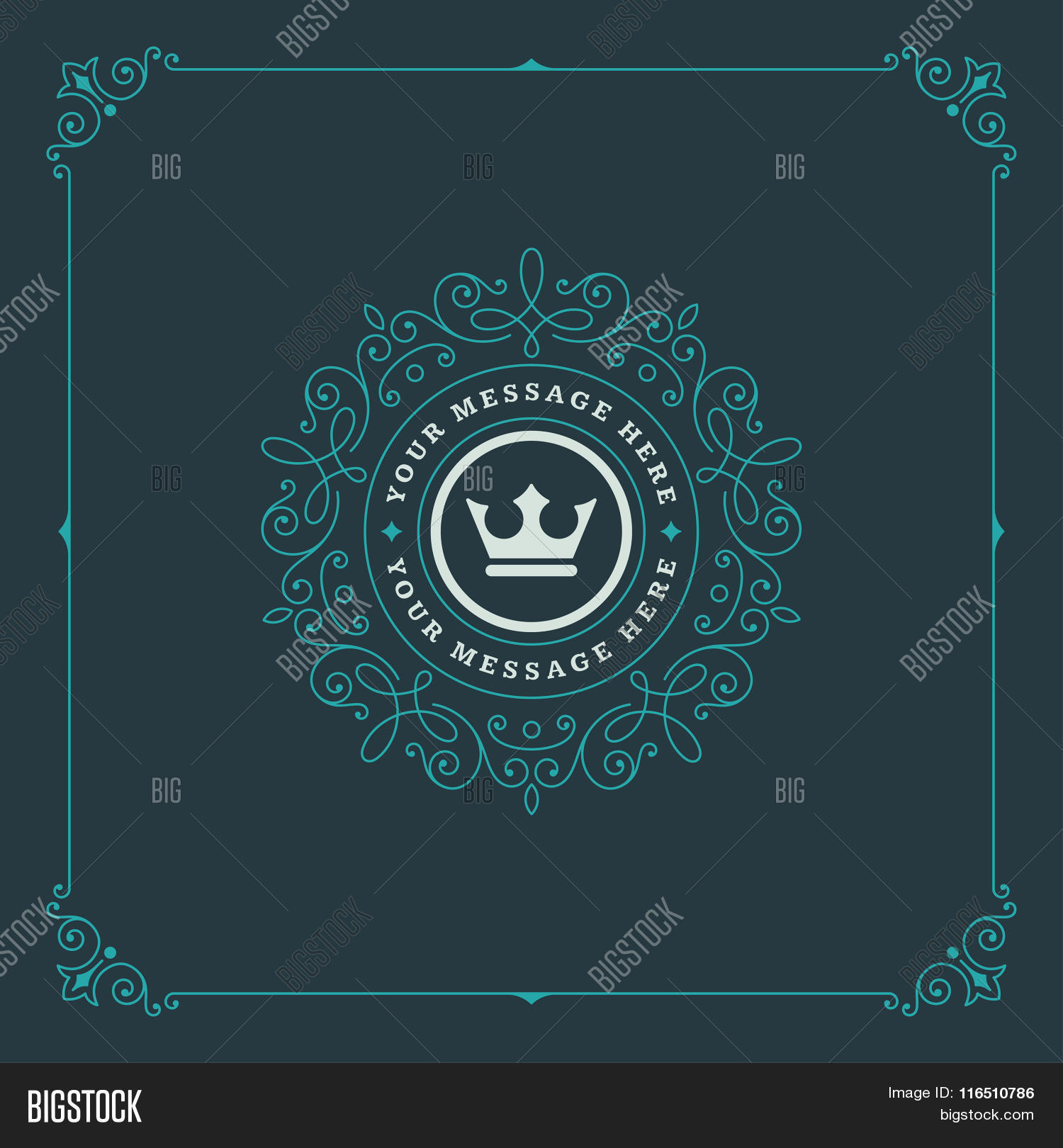 Royal Logo Design Vector & Photo (Free Trial) | Bigstock