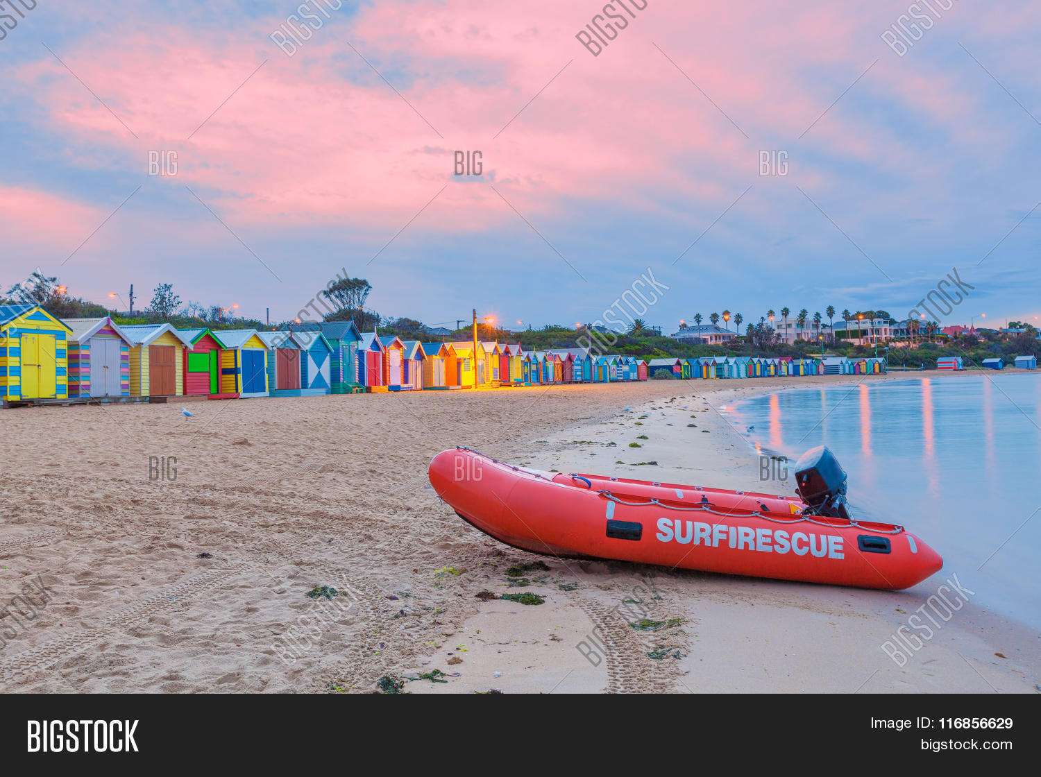 Rescue Boat On Beach Image & Photo (Free Trial) | Bigstock