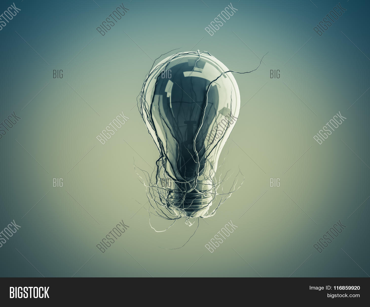 Light Bulb Roots Image & Photo (Free Trial) | Bigstock