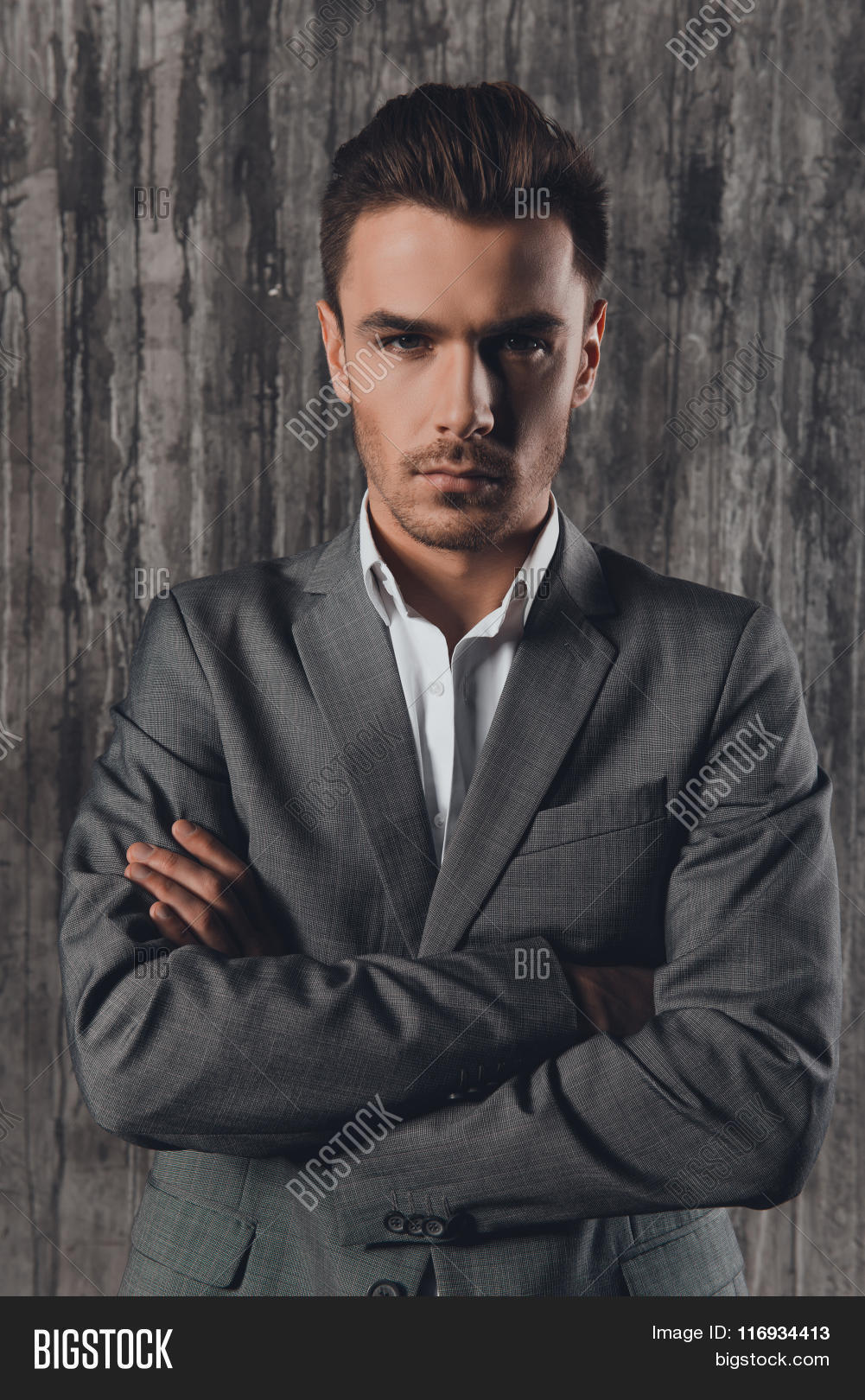 Handome Man Suit On Image & Photo (Free Trial) | Bigstock