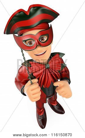 3D Man Carnival Image & Photo (Free Trial) | Bigstock
