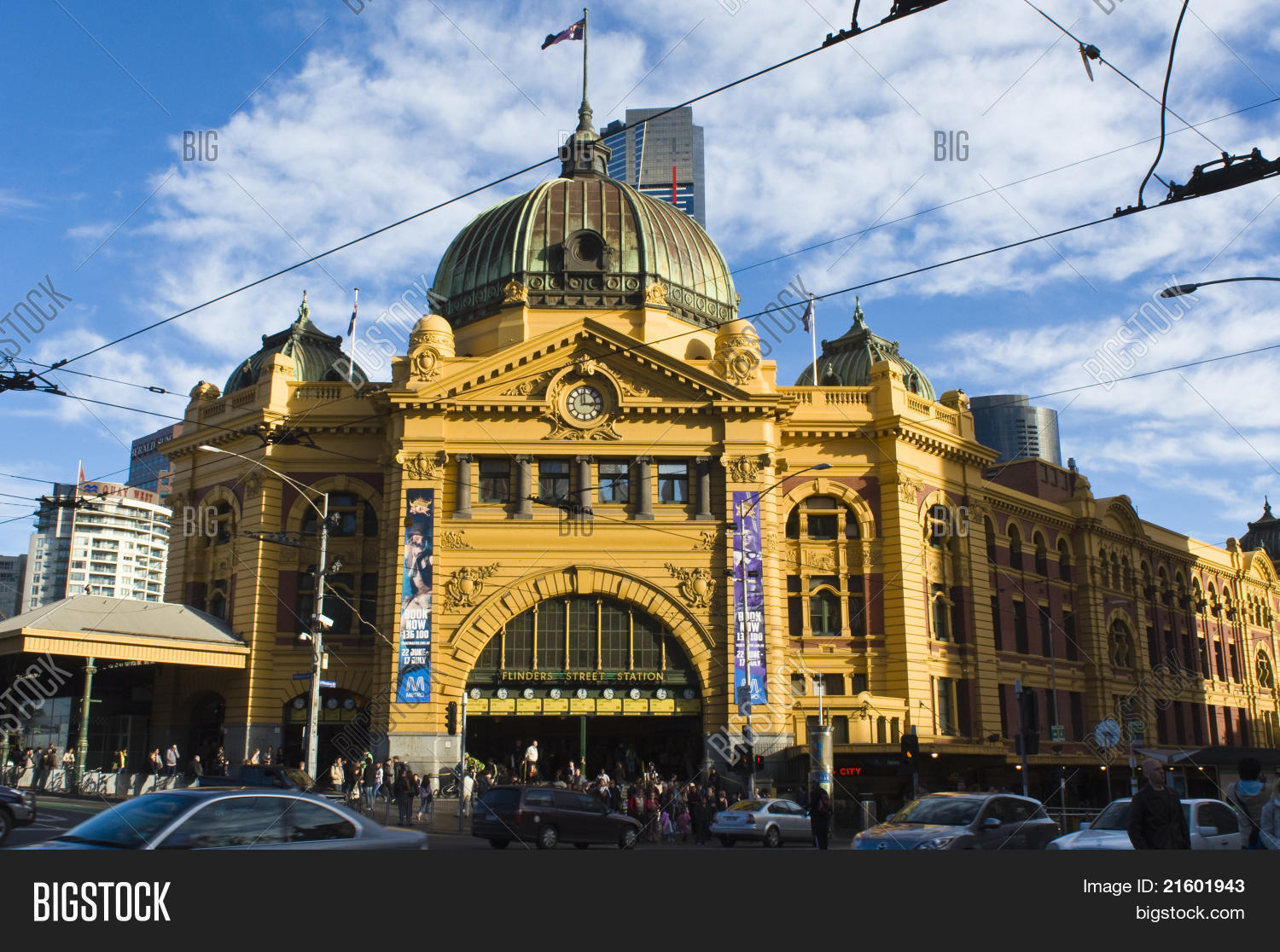 Flinders Street Image & Photo (Free Trial) | Bigstock