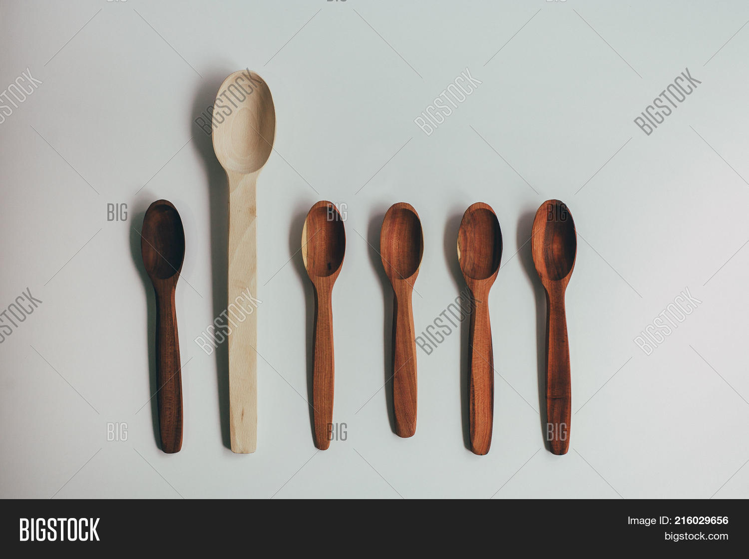 Wooden Spoon Isolated Image & Photo (Free Trial) | Bigstock
