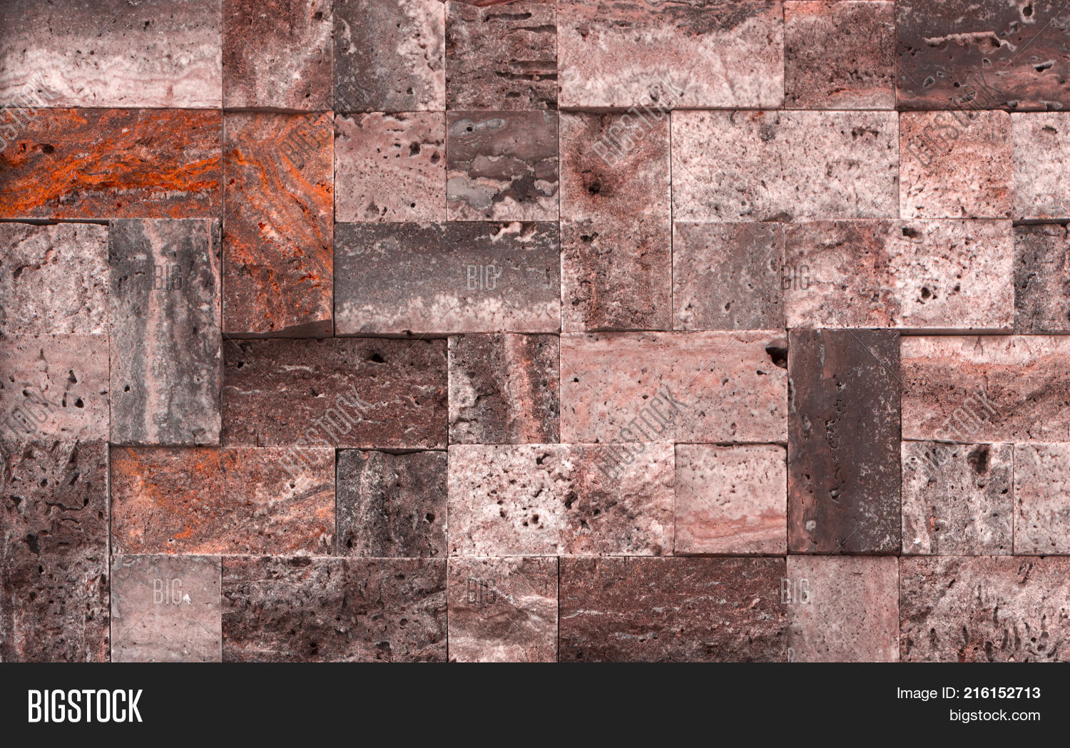 Facing Tile Travertine Image & Photo (Free Trial) | Bigstock