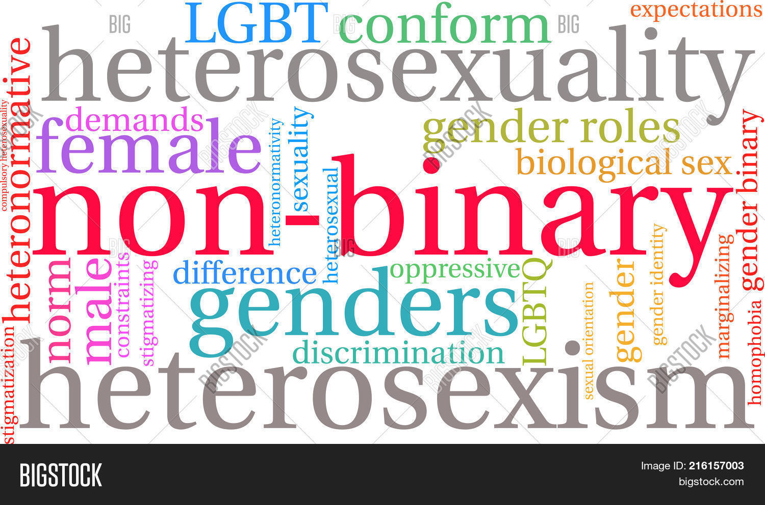 Non-Binary Word Cloud Vector & Photo (Free Trial) | Bigstock