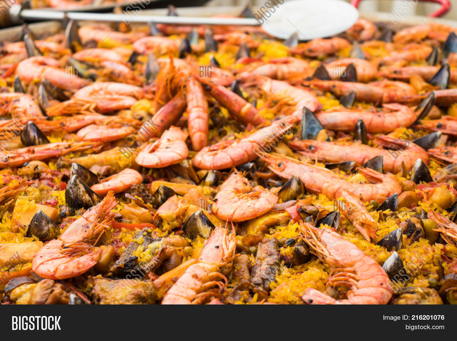 Giant Paella Ready Be Image & Photo (Free Trial) | Bigstock