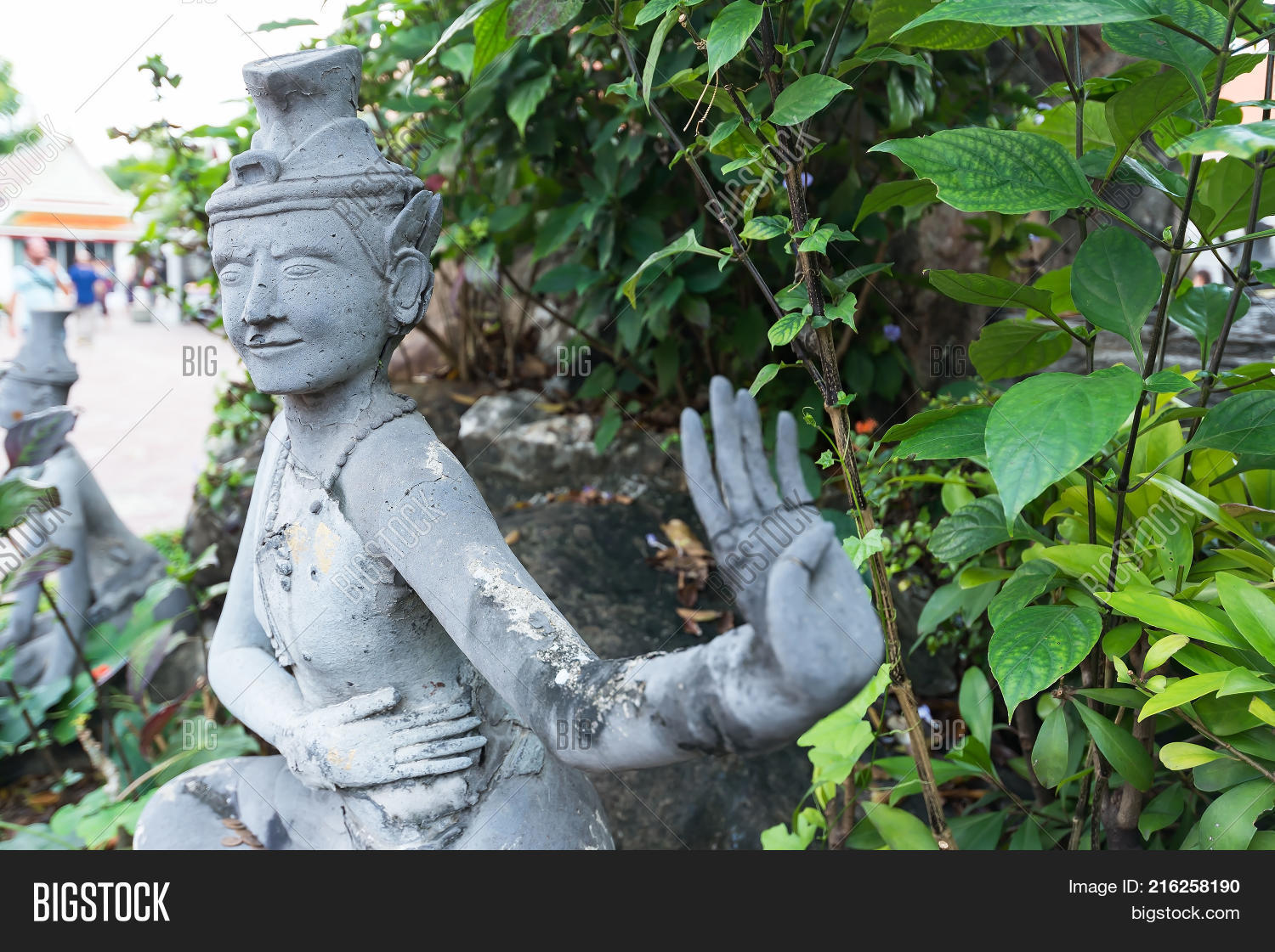 Hermit Statue Thai Image & Photo (Free Trial) | Bigstock